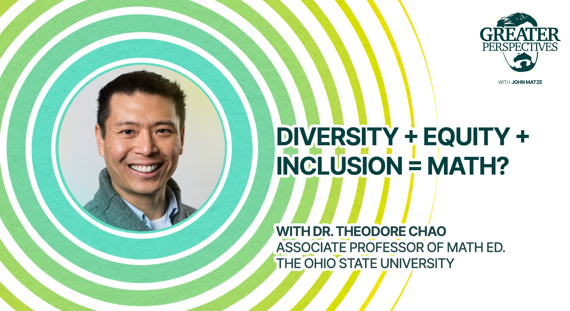 Diversity + Equity + Inclusion = Math? | John Matze
